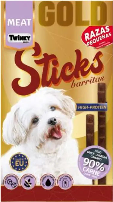 Snack twinky sticks pato 3udes x 12grs TWINKY – Mascotas Ávila